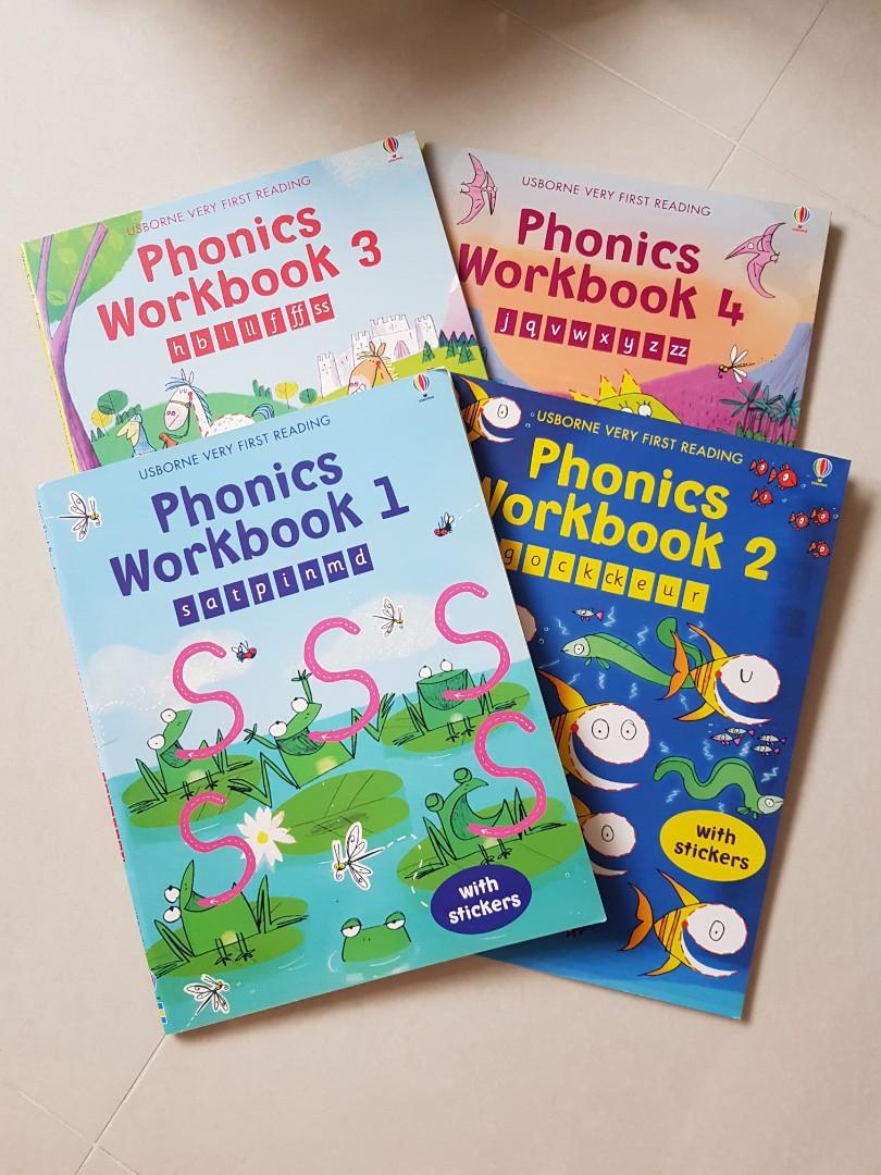 Phonics workbook 1 to 4, Hobbies & Toys, Books & Magazines, Assessment ...
