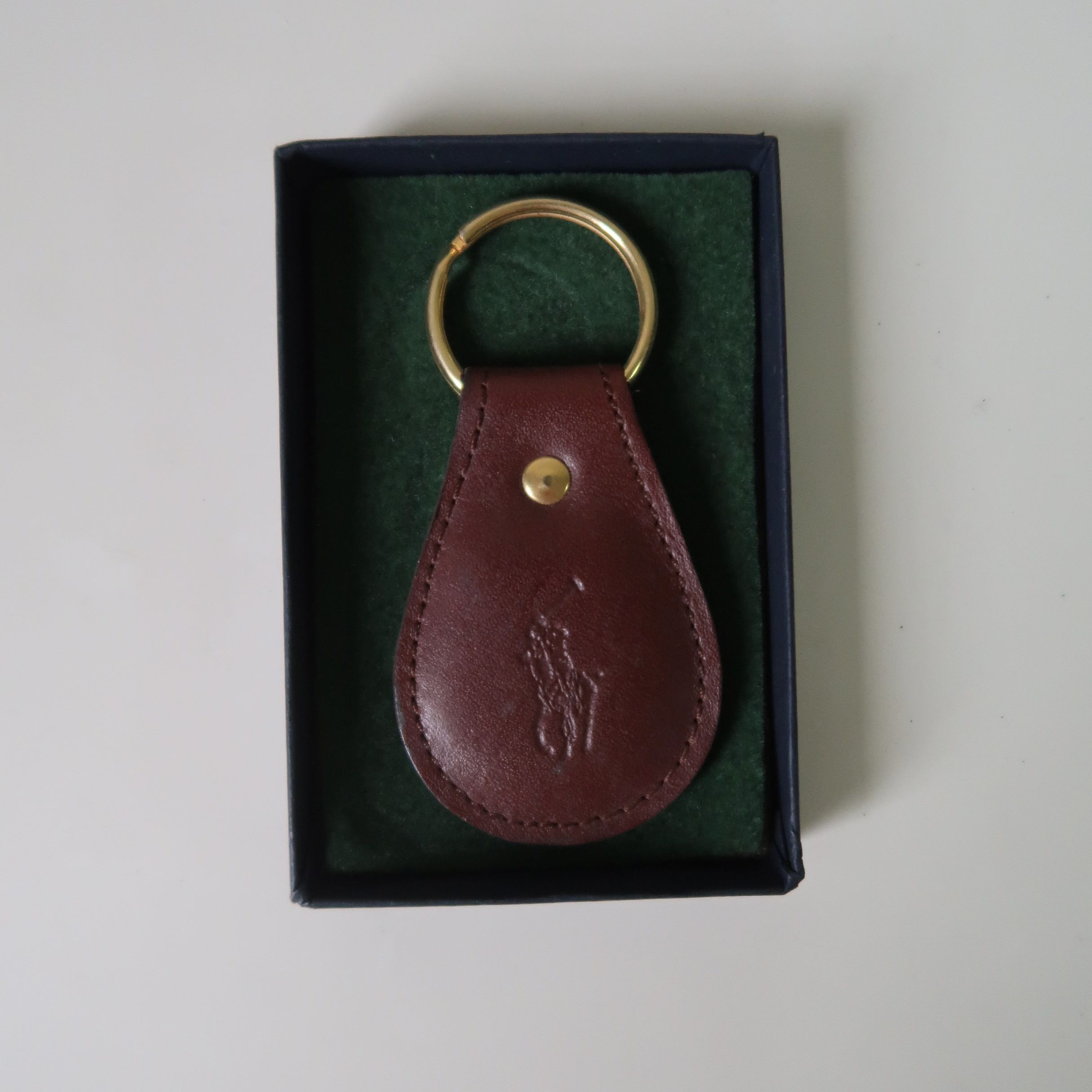 POLO RALPH LAUREN Leather Key Ring, Luxury, Accessories on Carousell