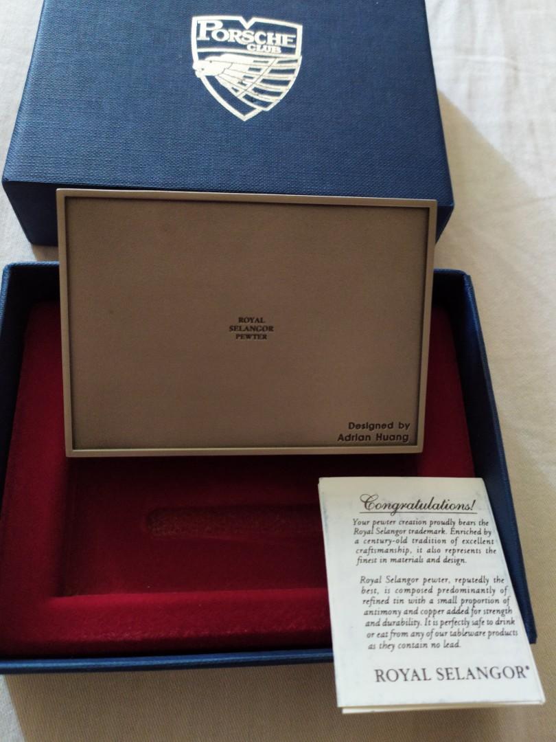 Porsche Club Singapore Name Card Holder, Hobbies & Toys, Memorabilia ...