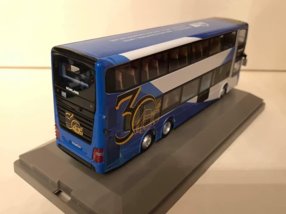 [SG STOCK] 1/76 Model 1 Gemilang International MAN ND323F A95 3-Door 12 ...