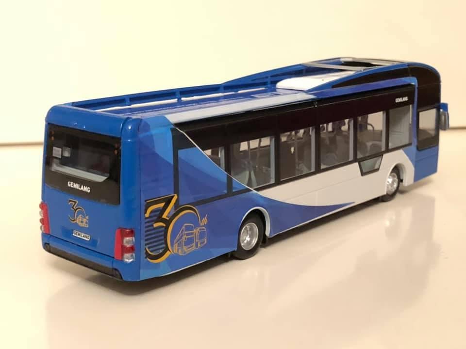 [SG STOCK] 1/76 Model 1 Gemilang International MAN ND323F A95 3-Door 12 ...