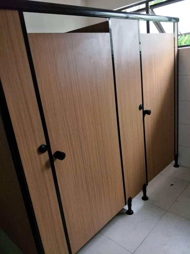 PVC/Phenolic Toilet/Urinal Partition, Furniture & Home Living, Office ...