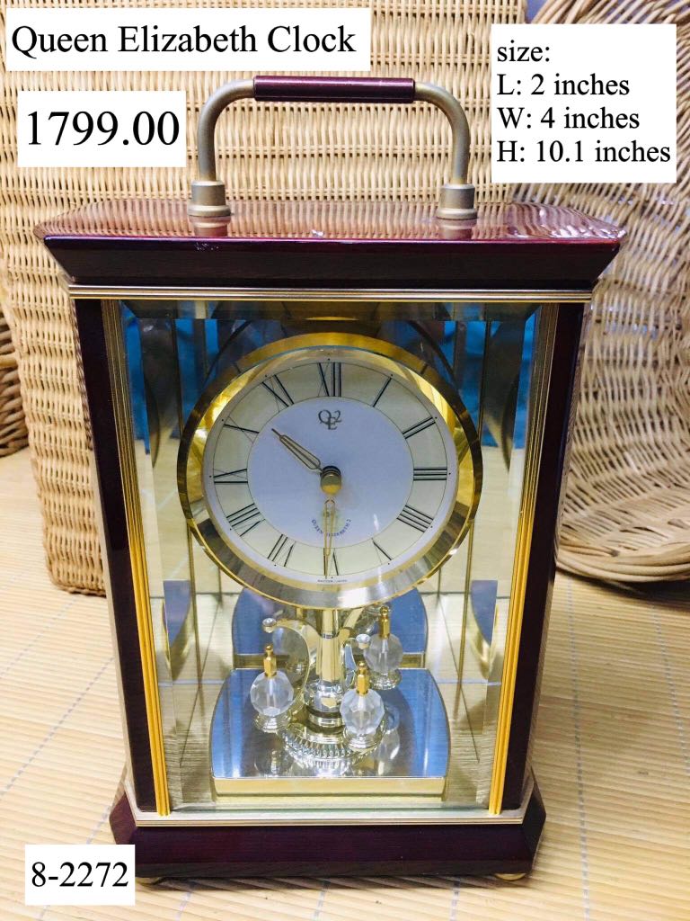 Queen Elizabeth Clock, Furniture & Home Living, Home Decor, Clocks on ...