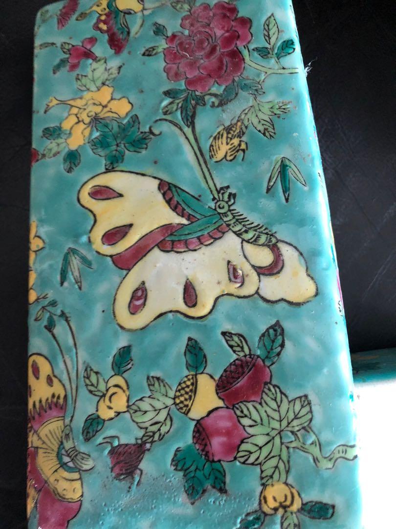 Rare Pair of Beautiful Nonya butterfly Porcelain box, Women's Fashion ...