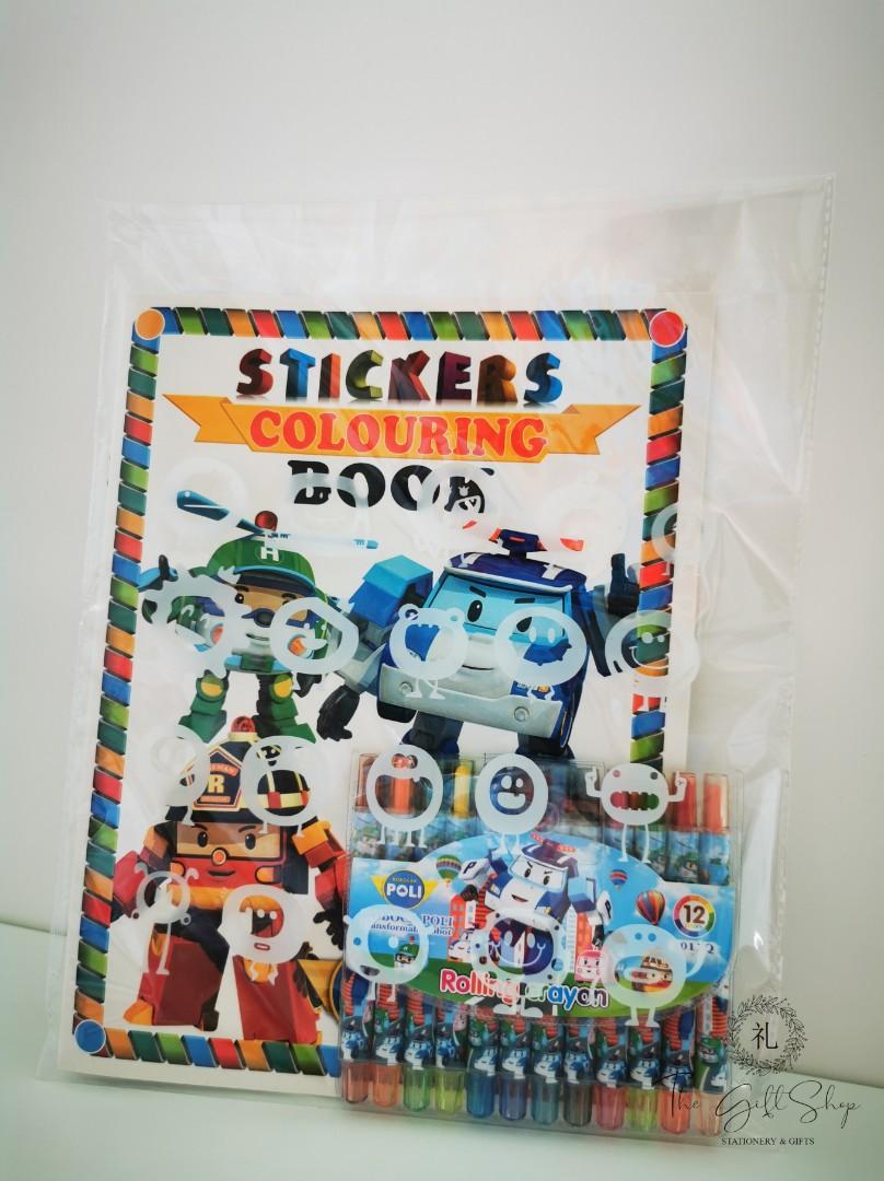 Robocar Poli Stationary Gift Set, Hobbies & Toys, Stationery & Craft ...
