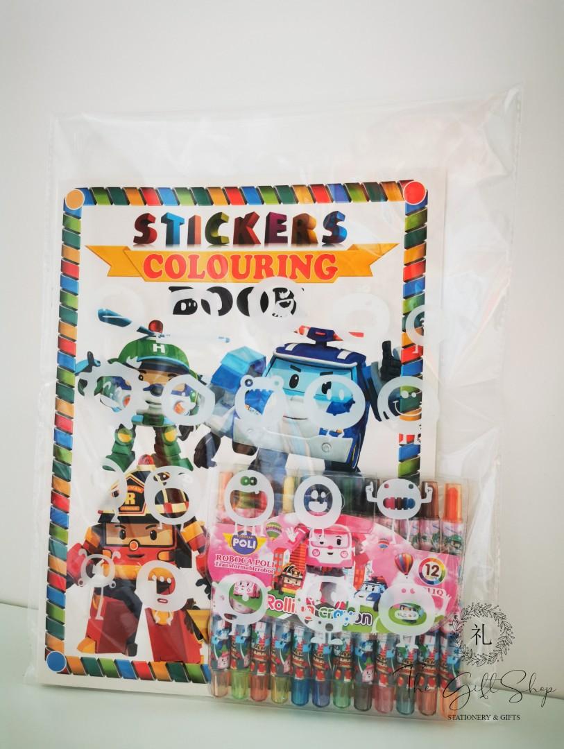 Robocar Poli Stationary Gift Set, Hobbies & Toys, Stationery & Craft ...