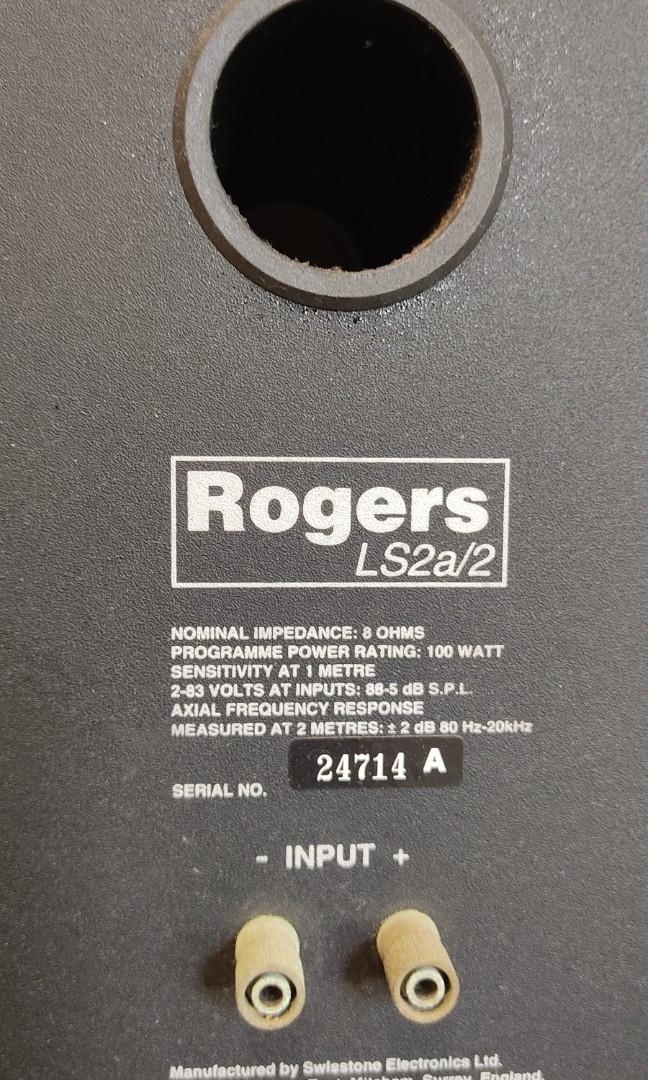 Rogers LS2 Shelf Speaker, Audio, Soundbars, Speakers & Amplifiers on ...