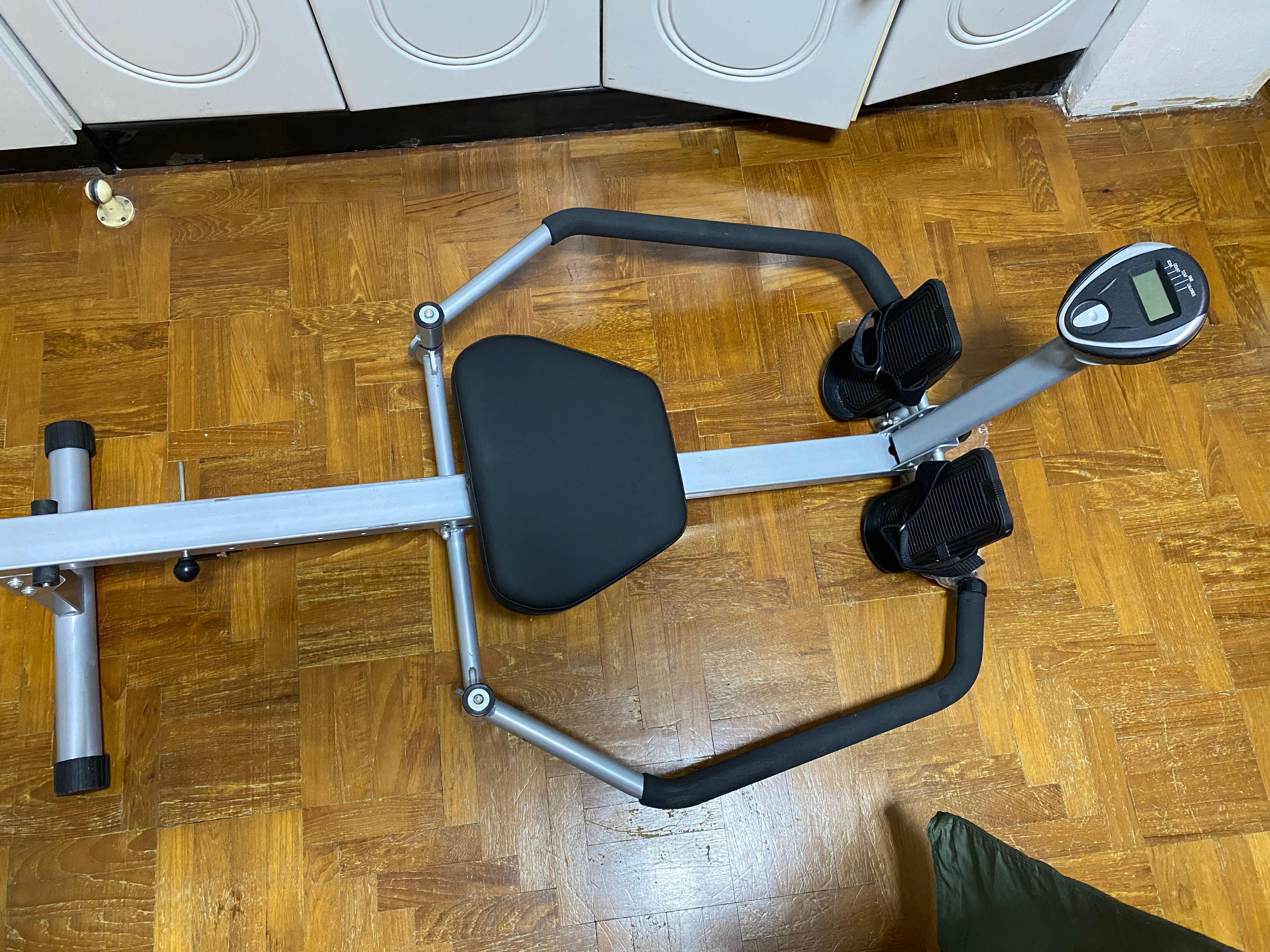 Rowing machine 12 levels of resistance foldable rowing machine, Sports ...
