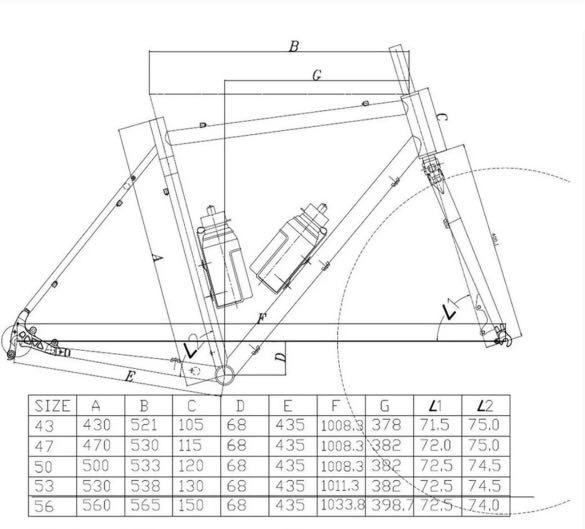 Seaboard Tsunami CX-01 (Frameset Only), Sports Equipment, Bicycles ...