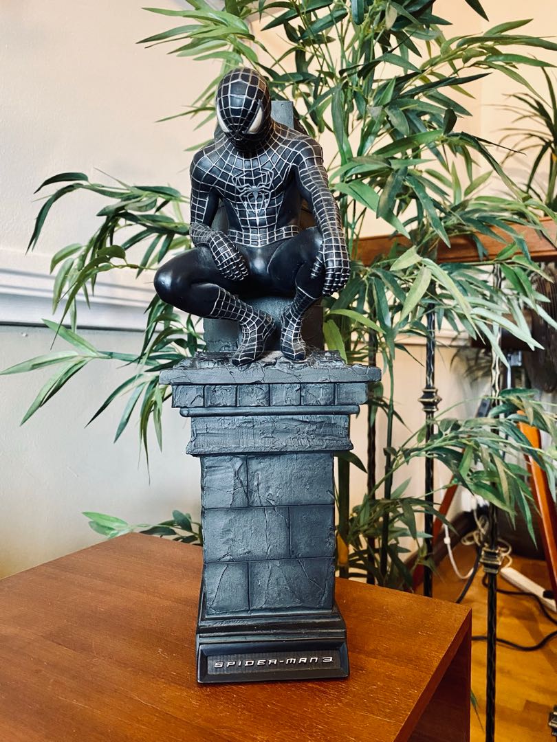 Sideshow Collectible Limited Edition Spider-Man 3 Black Suited Spider ...