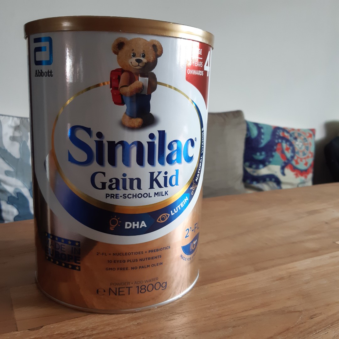 Similac Stage 4 Gain Kid Preschool, Babies & Kids, Nursing & Feeding ...