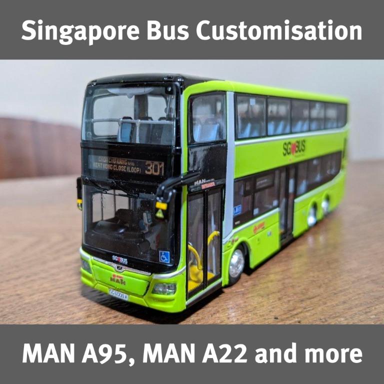 Singapore Bus Customisation and Modding (MAN A95, MAN A22, Enviro, etc ...