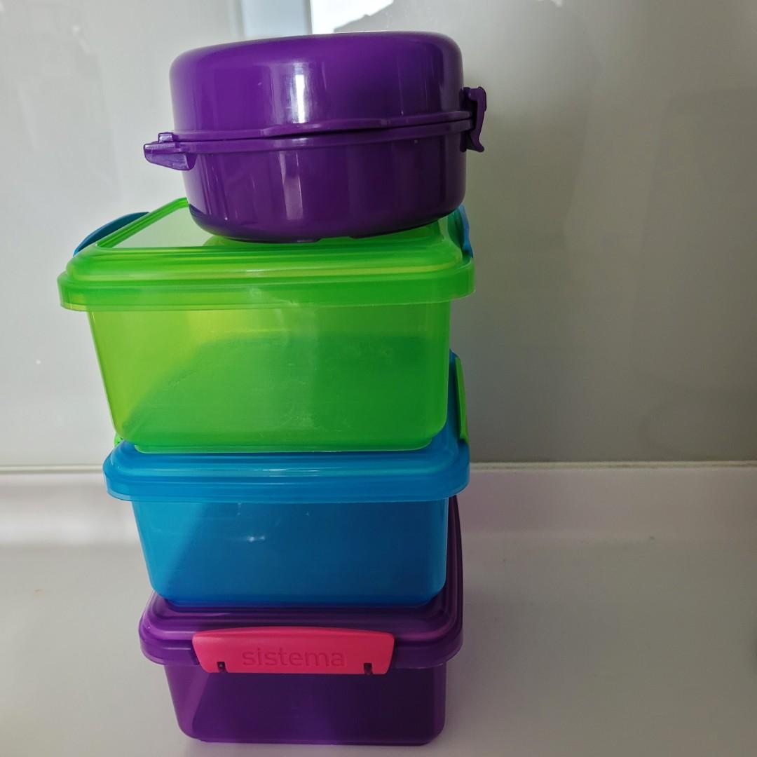 Sistema Tupperware food glass container, TV & Home Appliances, Kitchen ...