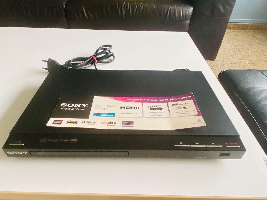 Sony CD / DVD Player DVP - SR700H, TV & Home Appliances, TV & Entertainment, Blu-Ray & Media ...