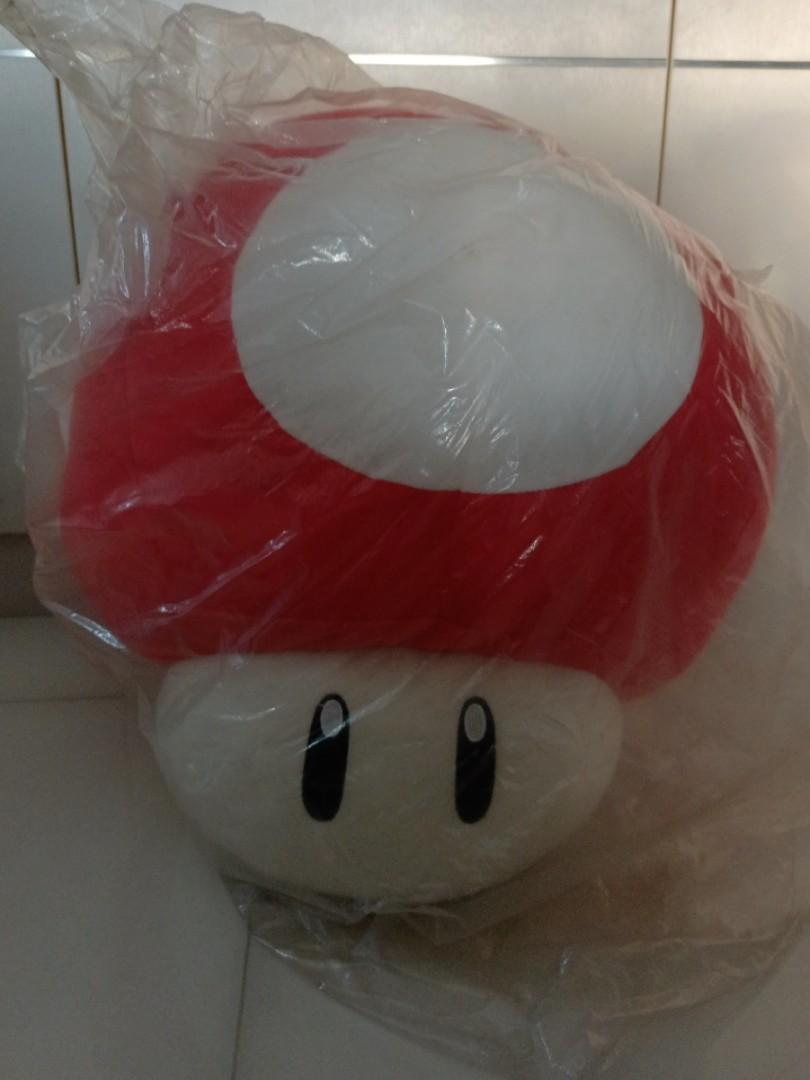 Super Mario Mushroom Cushion, Hobbies & Toys, Toys & Games on Carousell