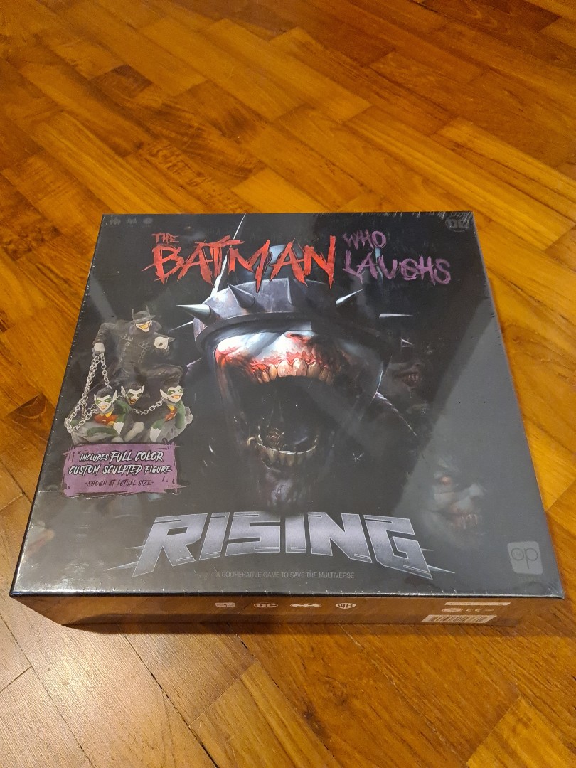 The Batman Who Laughs Rising board game, Hobbies & Toys, Toys & Games ...