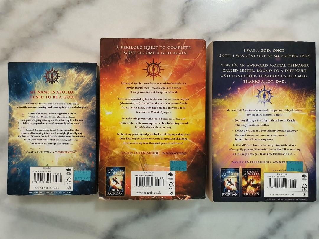 The Hidden Oracle | The Trials of Apollo Rick Riordan, Hobbies & Toys, Books & Magazines ...