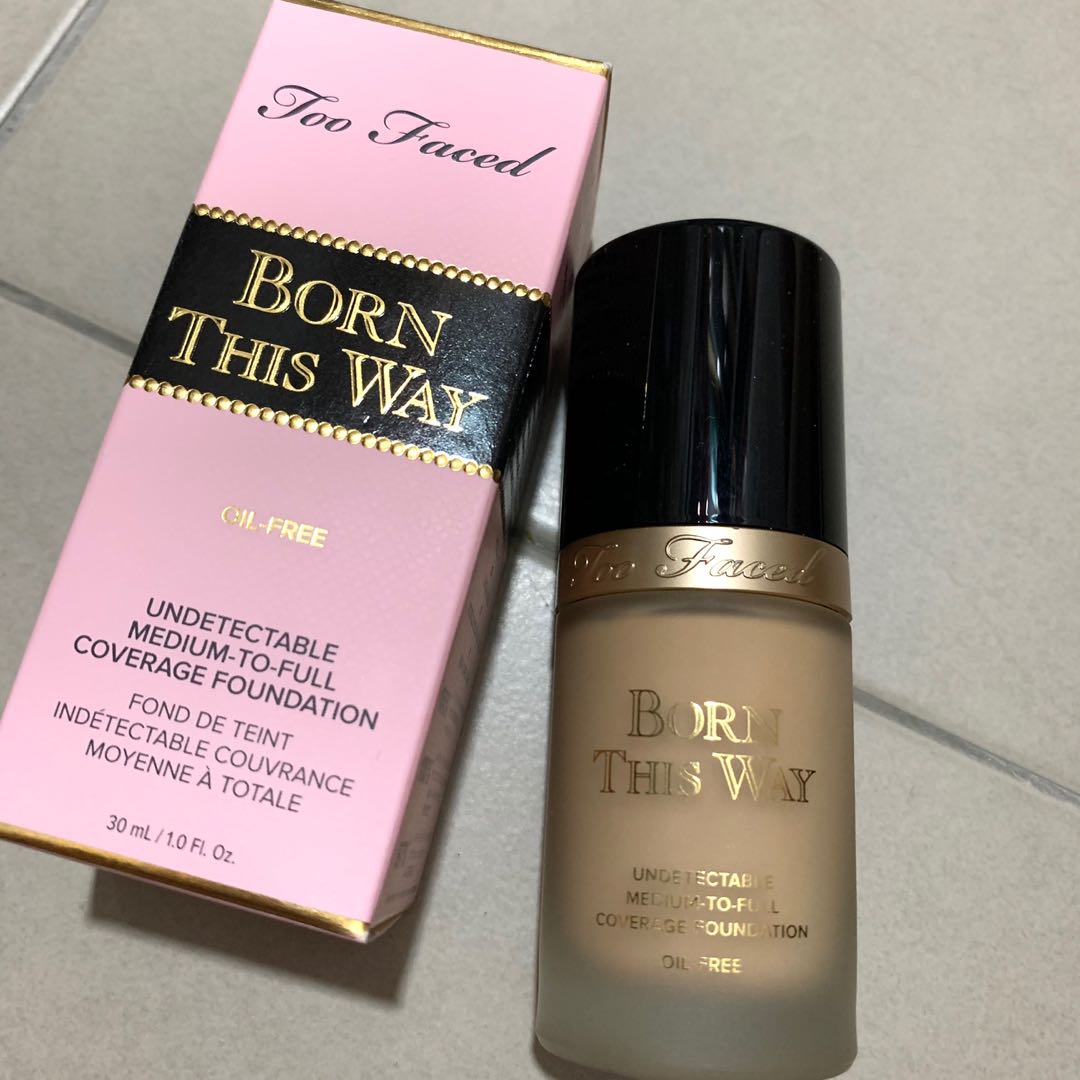 Too Faced Born This Way Foundation ivory, Beauty & Personal Care, Face ...