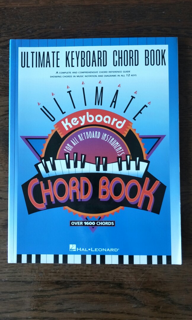 Ultimate Keyboard Chord Book, Hobbies & Toys, Music & Media, Music ...