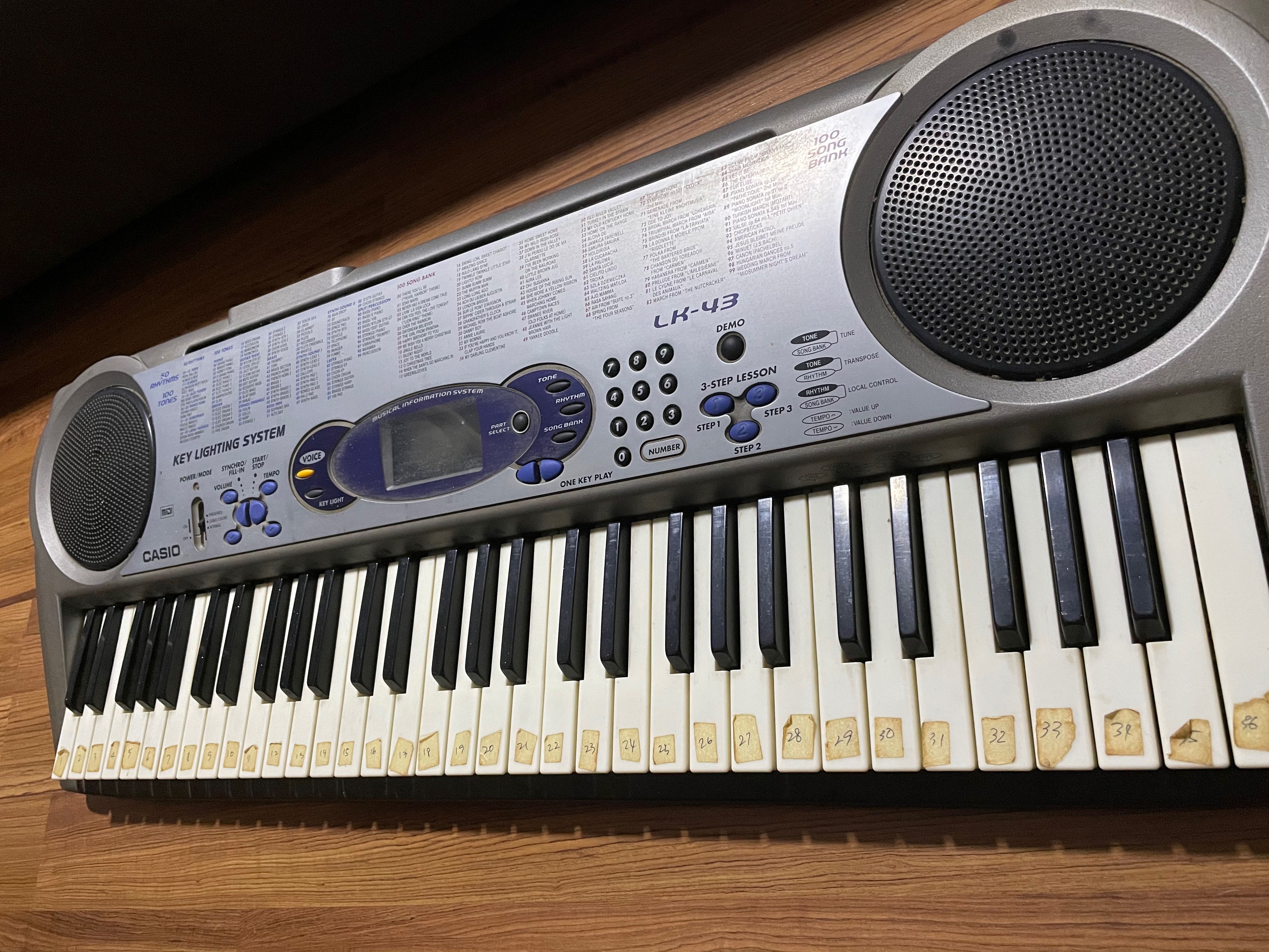 Used Keyboard, Hobbies & Toys, Music & Media, Musical Instruments on ...