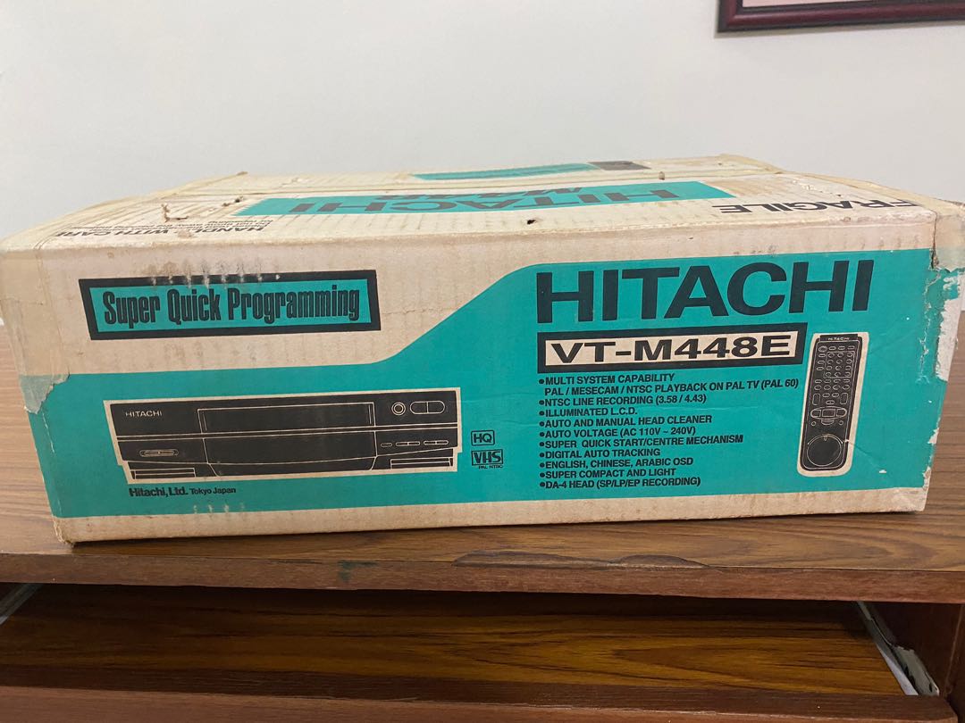 VHS tape player, Audio, Portable Music Players on Carousell