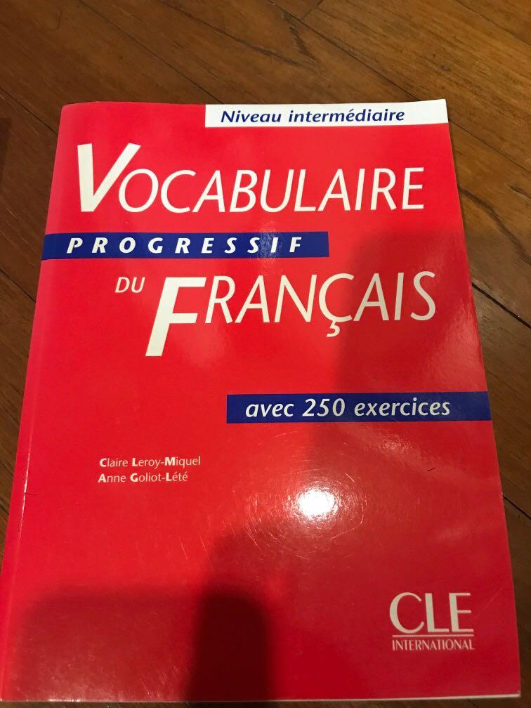 Vocabulary/grammar progressif du francais (French assessment book ...