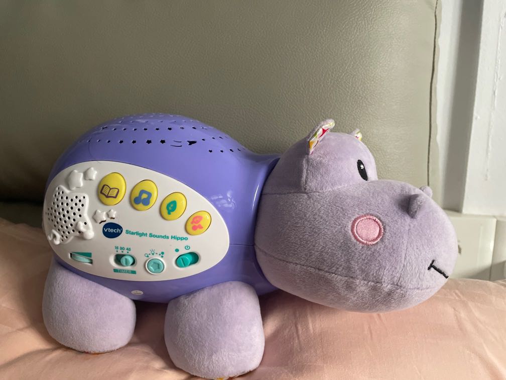 Vtech Starlight Sounds Hippo, Babies & Kids, Infant Playtime on Carousell
