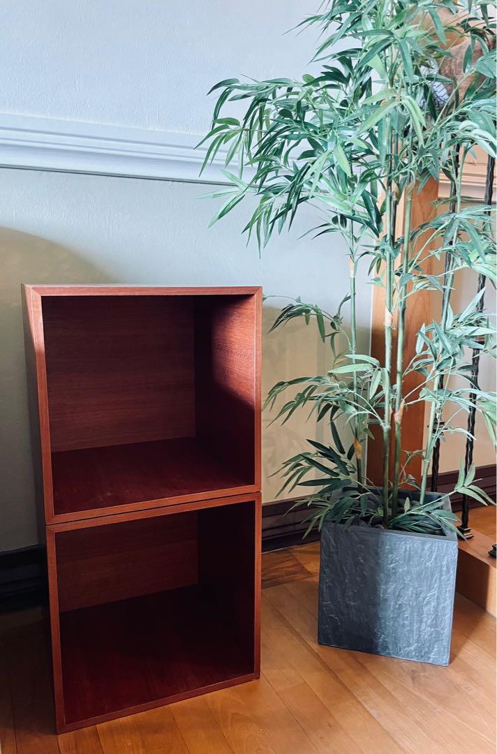 Teak Wood Stacking Cube Box , Furniture & Home Living, Furniture ...