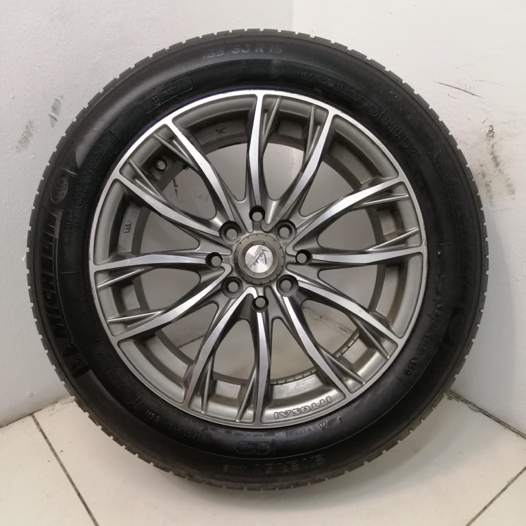 15'' Sport Rims w Tyres 4x100/ 4x114.3 (SR012), Car Accessories ...