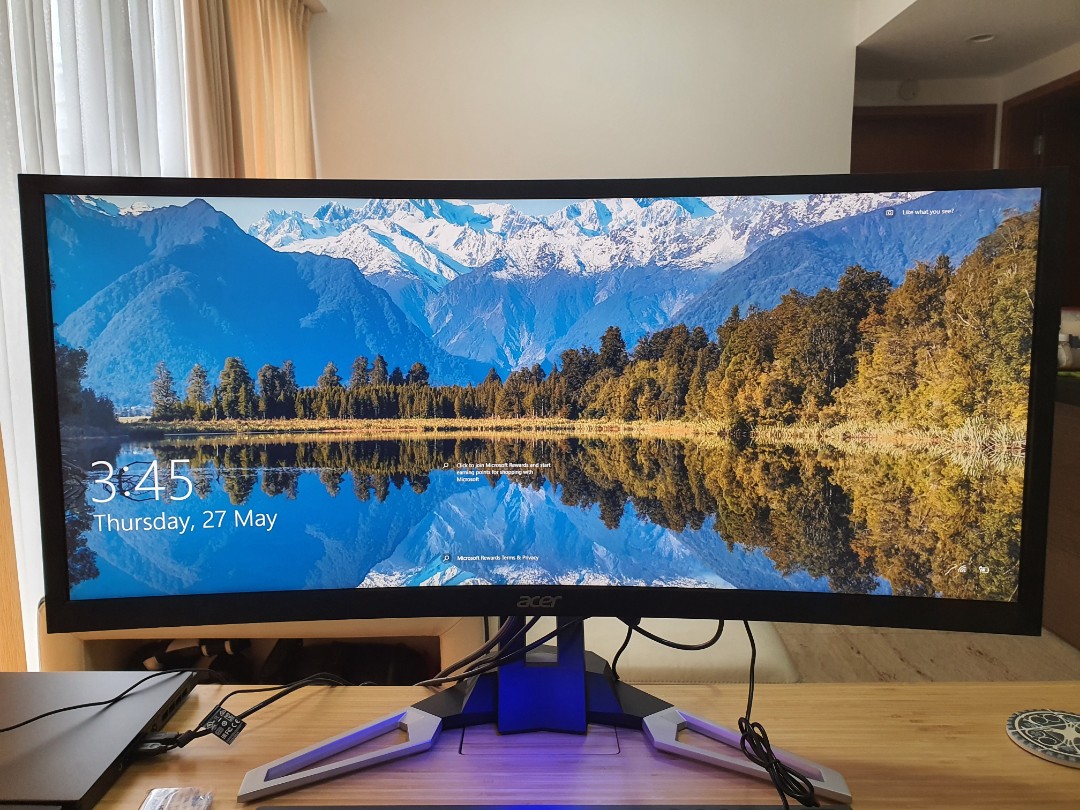 35" Ultrawidescreen Acer XZ350CU Gaming Monitor, Computers & Tech ...