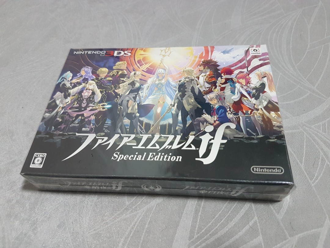 3DS Japanese Fire Emblem IF/Fates Special Edition, Video Gaming, Video ...