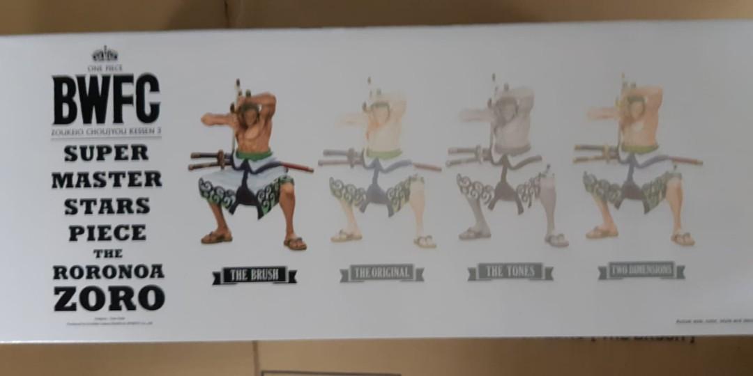 全新 海賊王 卓洛 造形王 頂上決戰 2D 漫畫色 OP BWFC SMSP One Piece Zoro The Brush 大景品,粉嶺上水全日可交收， 其他 地點／時間 要互就, 興趣及 ...