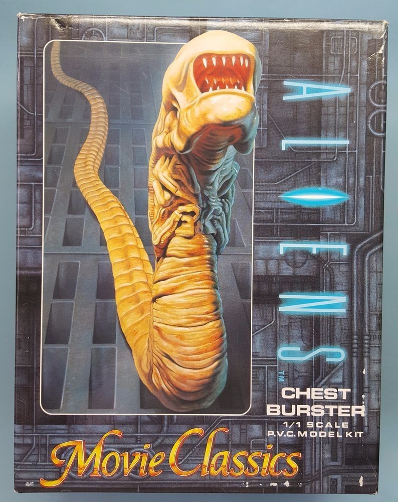 空心膠 異形 ALIENS Chest Burster 1:1 非筋肉人龍珠鹹咸超怪獸 x plus, 興趣及遊戲, 玩具 & 遊戲類 ...