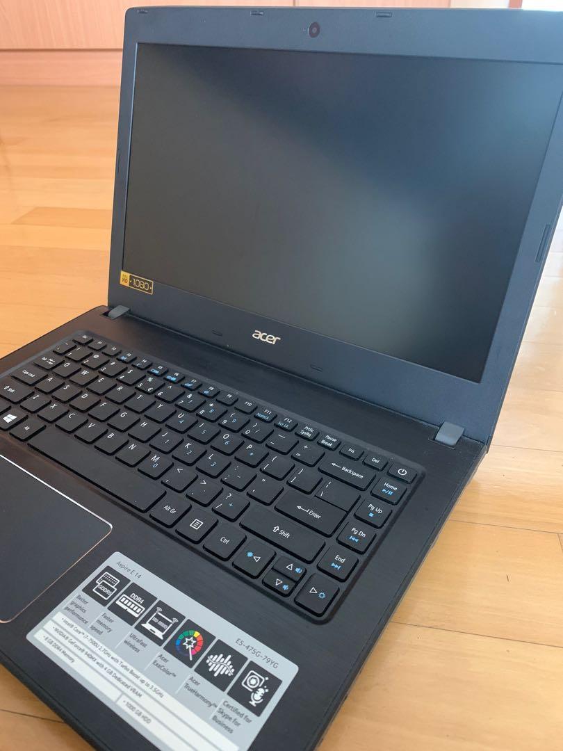 Acer Aspire E14 E5-475G-79YG, Computers & Tech, Laptops & Notebooks on ...