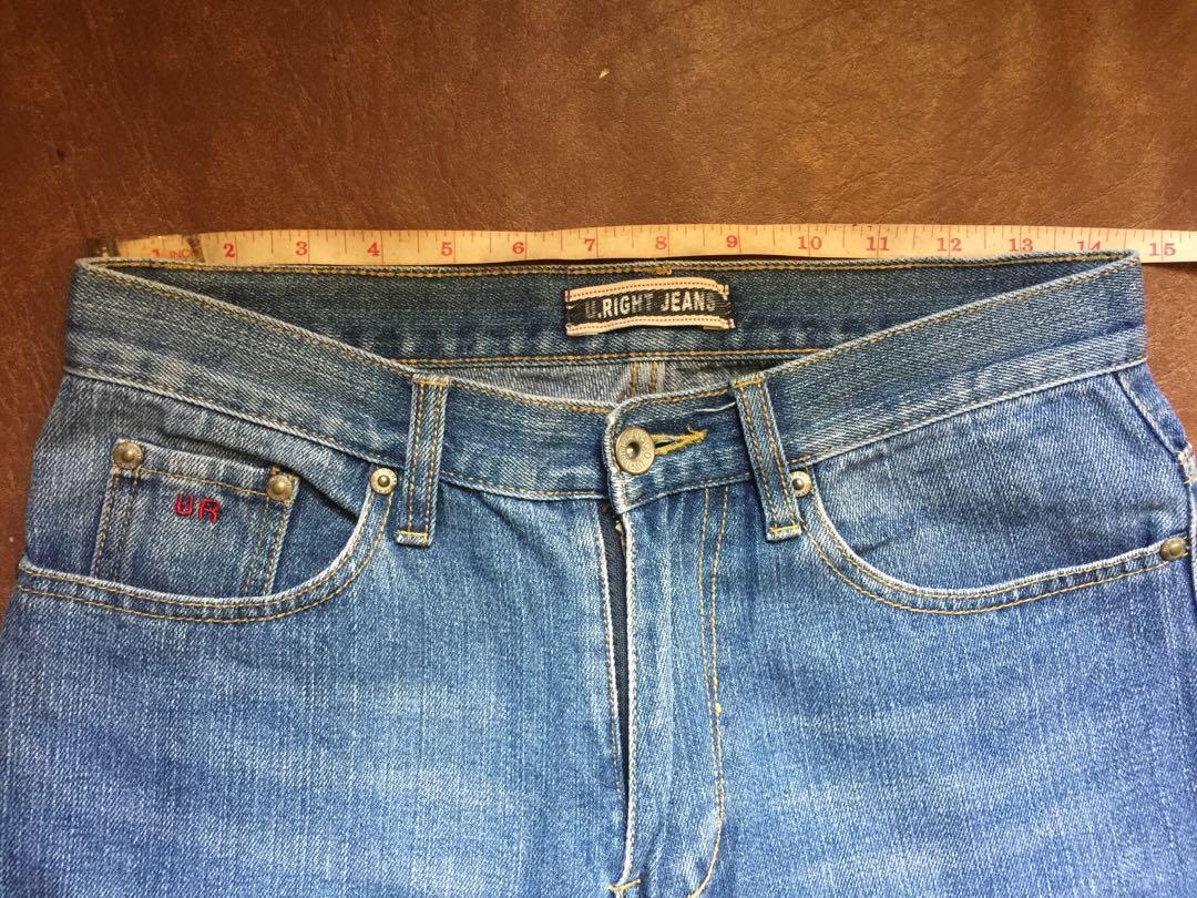 Authentic U Right Jeans Wide-leg Jeans (w/ when worn pic), Women's ...