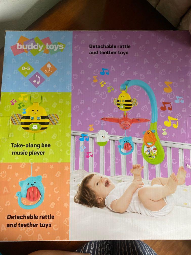 Bee baby Carousel for cot, Babies & Kids, Infant Playtime on Carousell