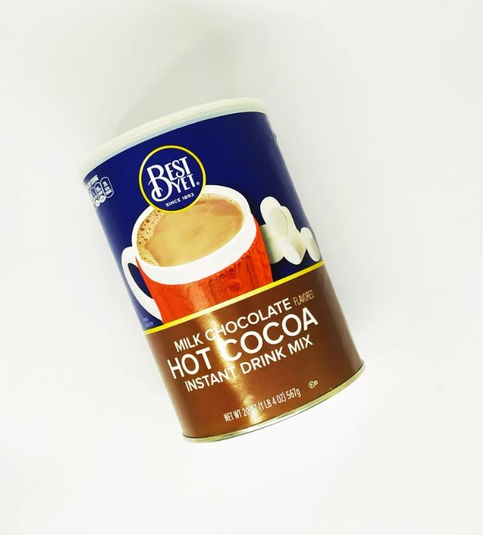 BEST YET Milk Chocolate Hot Cocoa Instant Drink Mix 20 OZ. 567Grams ...