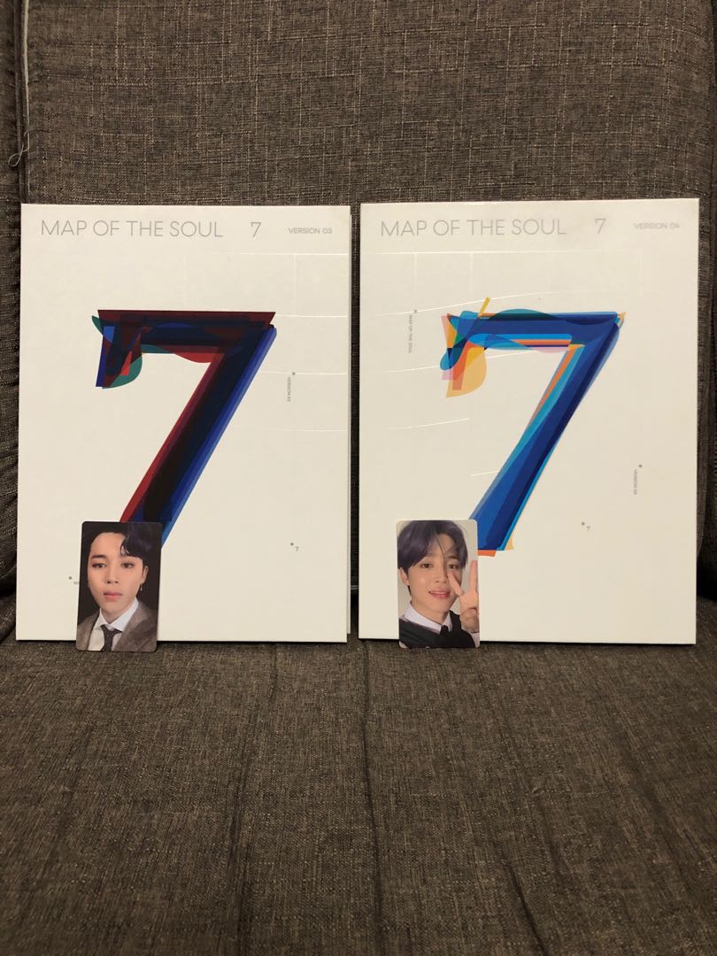 BTS MOTS:7 Album ver. 3 and 4, Hobbies & Toys, Memorabilia ...
