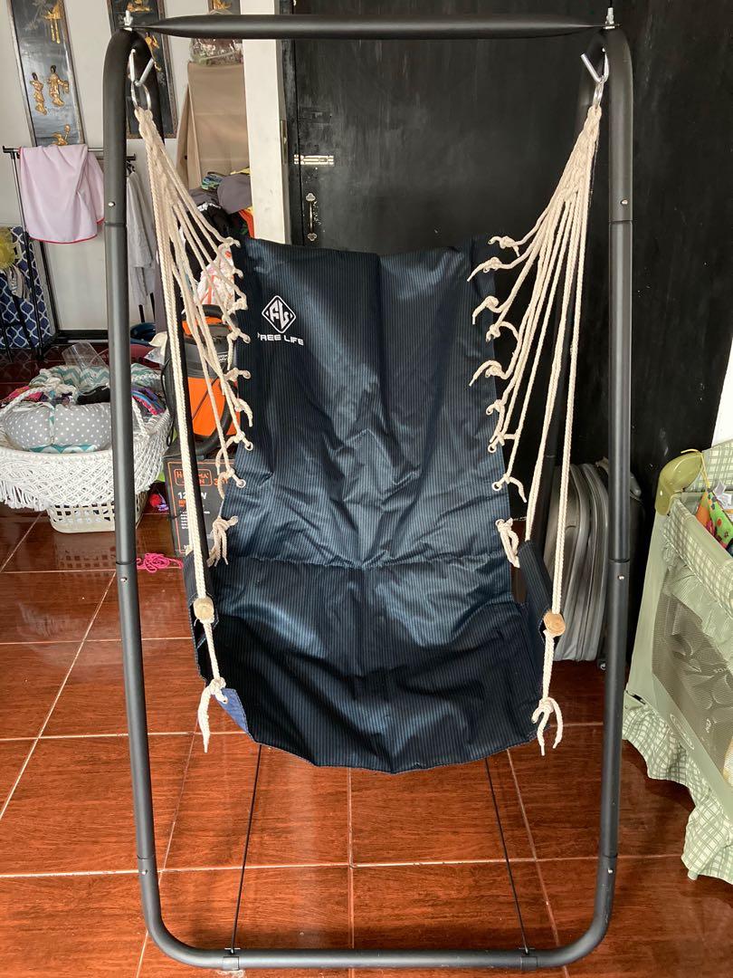 BUNDLE - Duyan set w/ Adult swing and stand, Comforter set, Baby Net ...