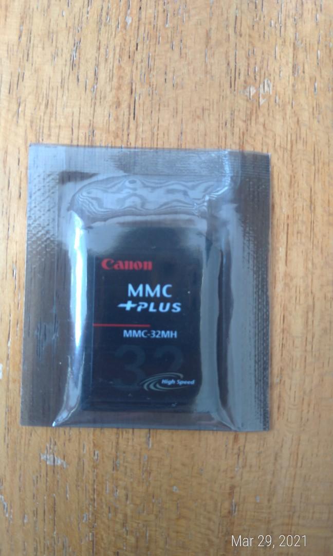 CANON MMC PLUS MMC-32MH Camera High Speed Memory Card, Computers & Tech ...