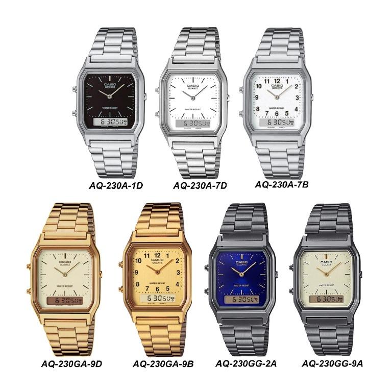 Casio Analog-Digital Vintage Watch (AQ-230 Series), Mobile Phones ...