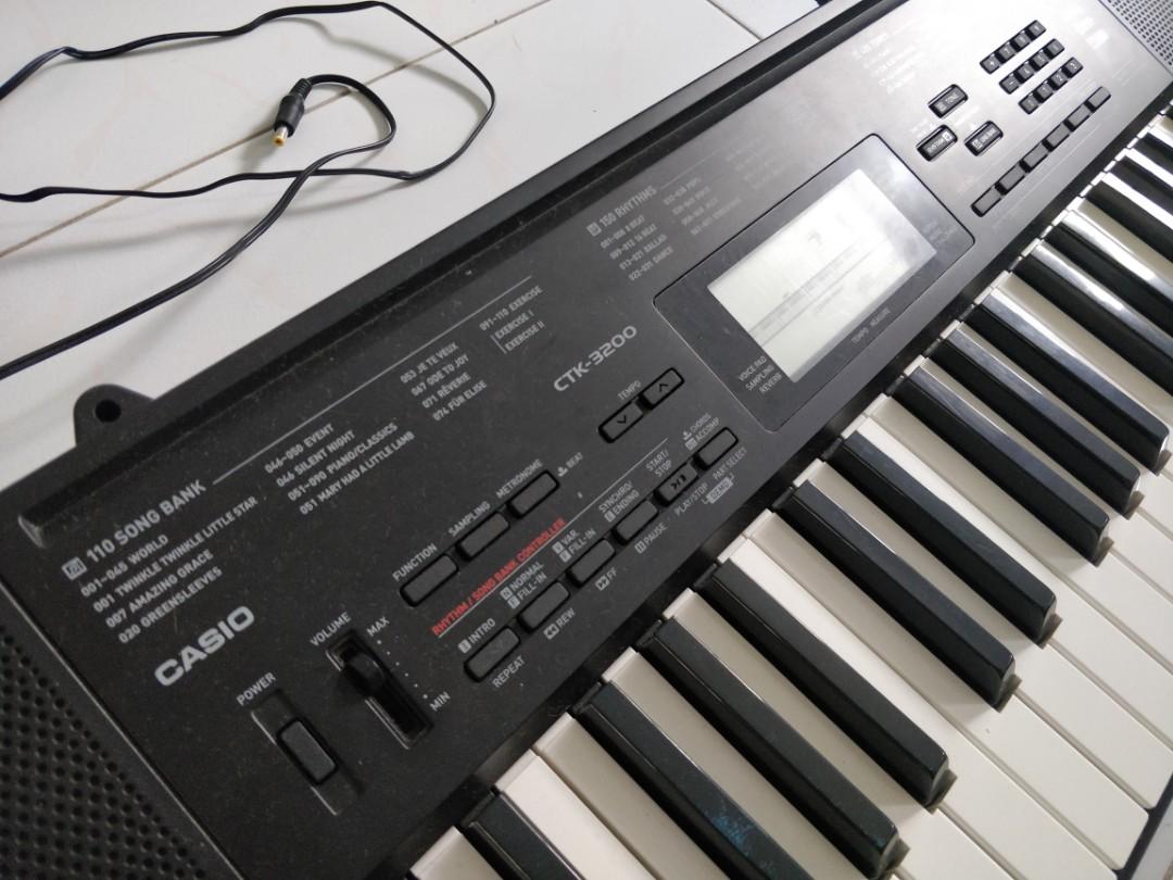 Casio CTK 3200 Electronic Keyboard, Hobbies & Toys, Music & Media, Musical Instruments on Carousell