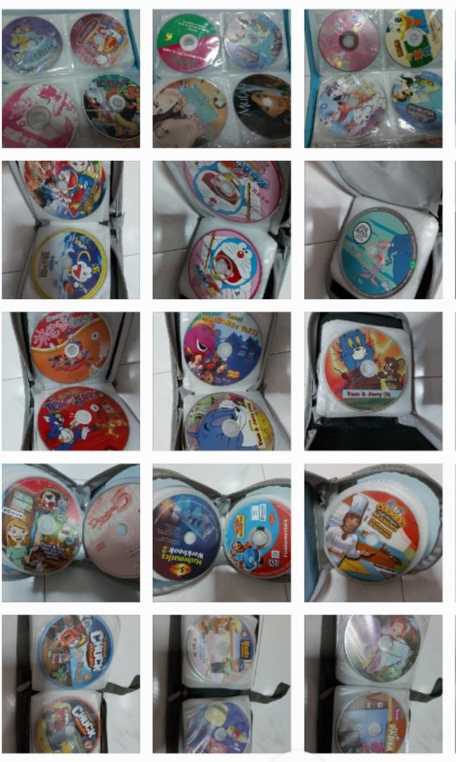 TV CD DVD Kids Show Tom and Jerry, Power Rangers, Cars, Hi 5, Doraemon ...