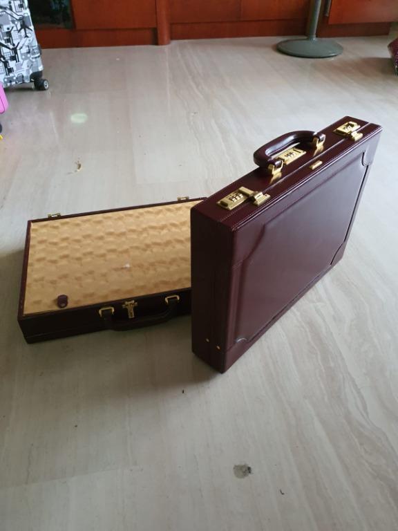 Cellini Retro Genuine Leather Briefcase, Men's Fashion, Bags ...