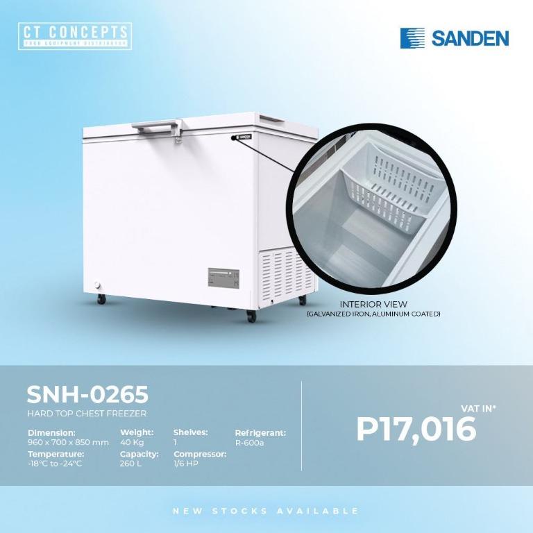 CHEST TYPE FREEZER, TV & Home Appliances, Kitchen Appliances, Ice-cream ...