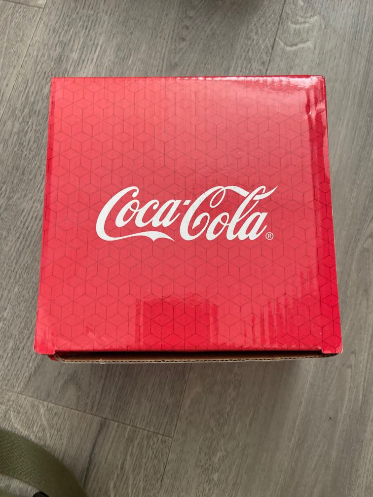 Coca Cola glass bowl container, Everything Else on Carousell