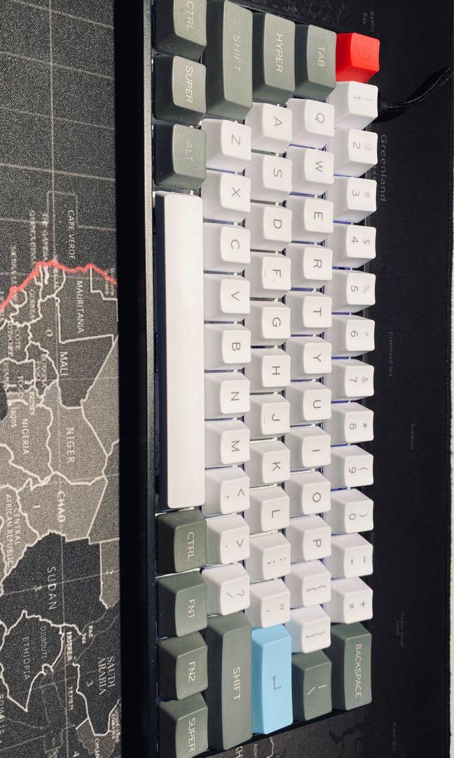 Custom GK61 (Optical Gateron Yellow), Computers & Tech, Parts ...