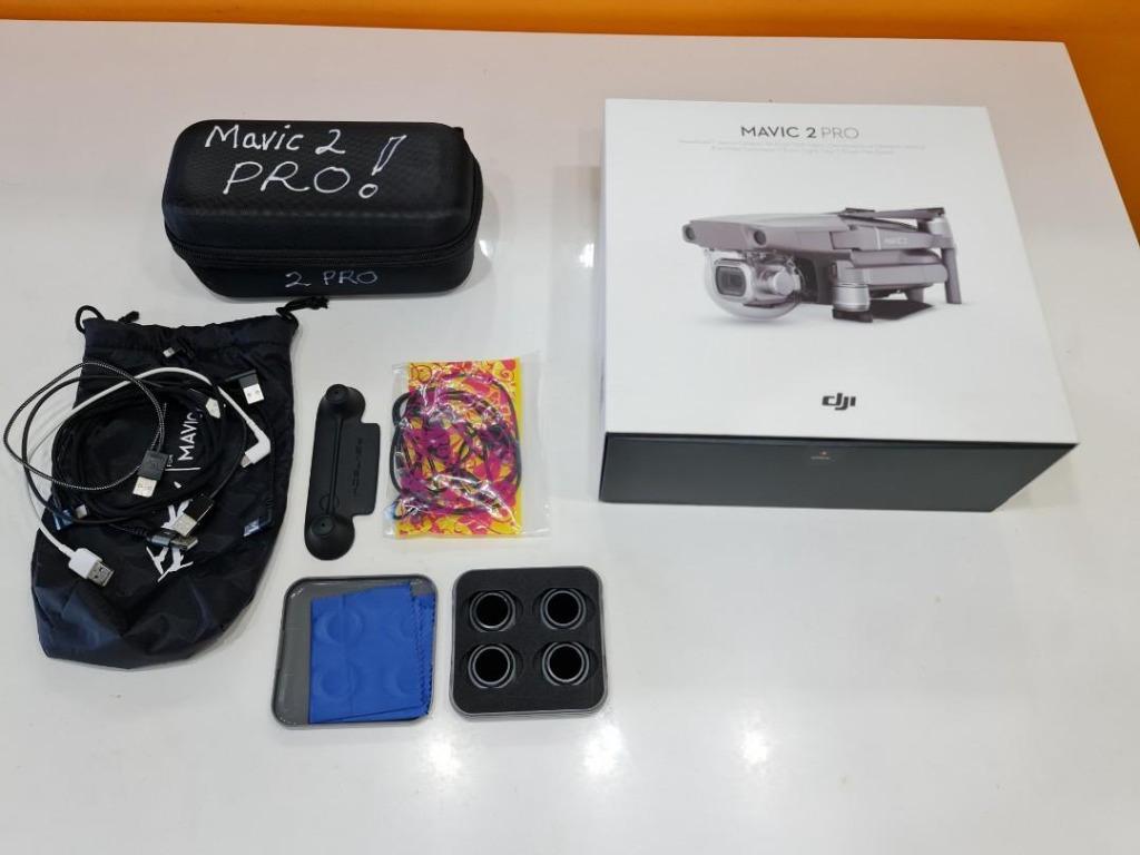 DJI Mavic 2 pro with full standard box, Photography, Drones on Carousell