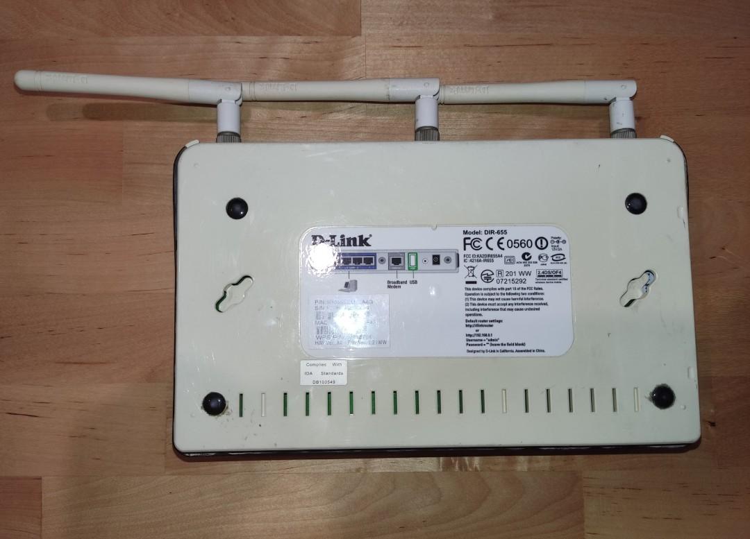 D-Link Wireless N Gigabit Router, Computers & Tech, Parts & Accessories ...