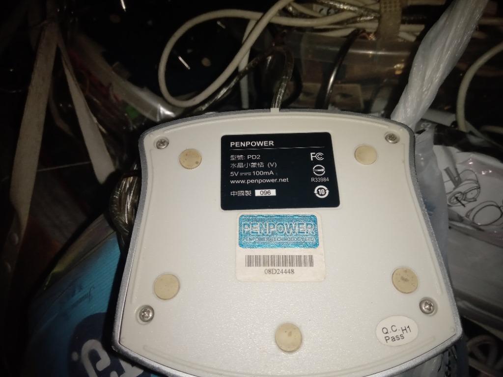 e貓小蒙恬Penpower Jr. (V)手寫板 Crystal Touch pad PD2, 5V, 手提電話, 電話及其他裝置配件 ...